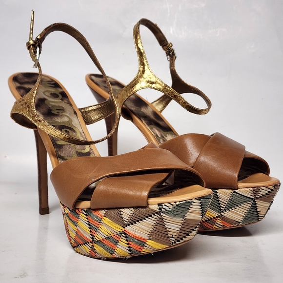 Sam Edelman | Shoes | Sam Edelman Platform Heels Size 85m | Poshmark
